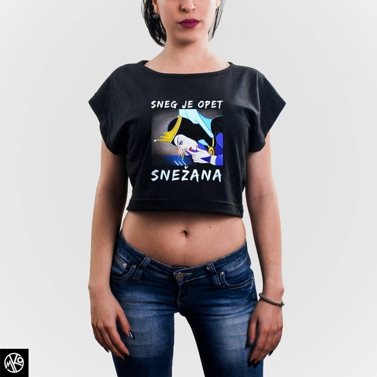 Sneg Je Opet Snežana Crop Top majica