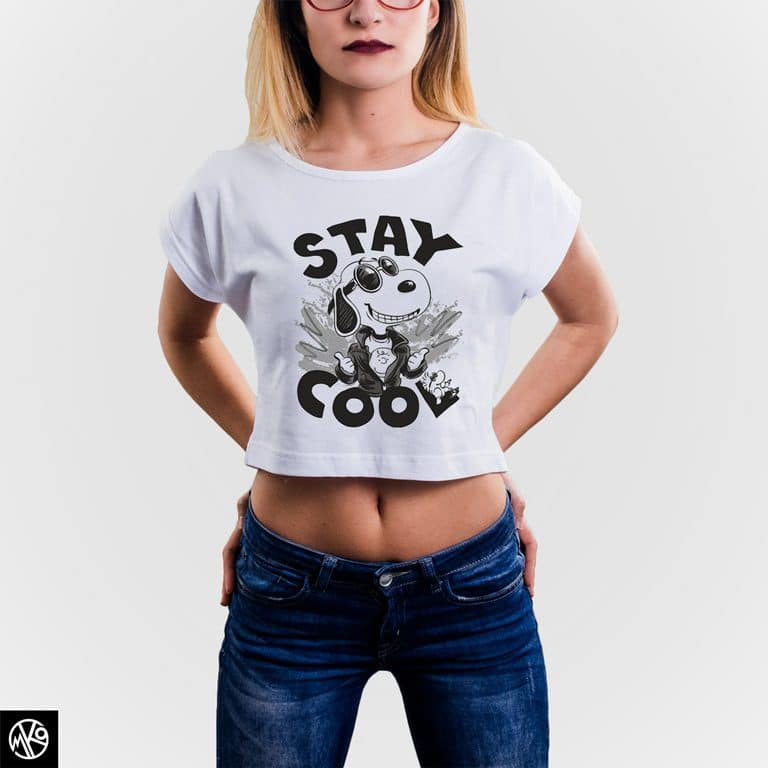 Snoopy 2 Crop Top majica