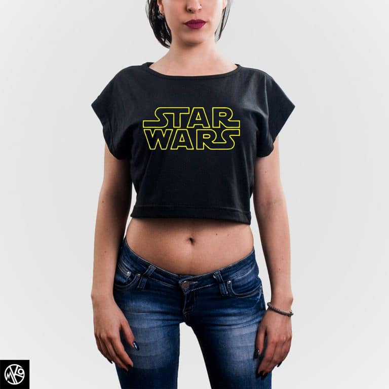 Star Wars Logo Crop Top majica