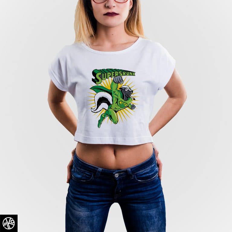 Superskunk Crop Top majica