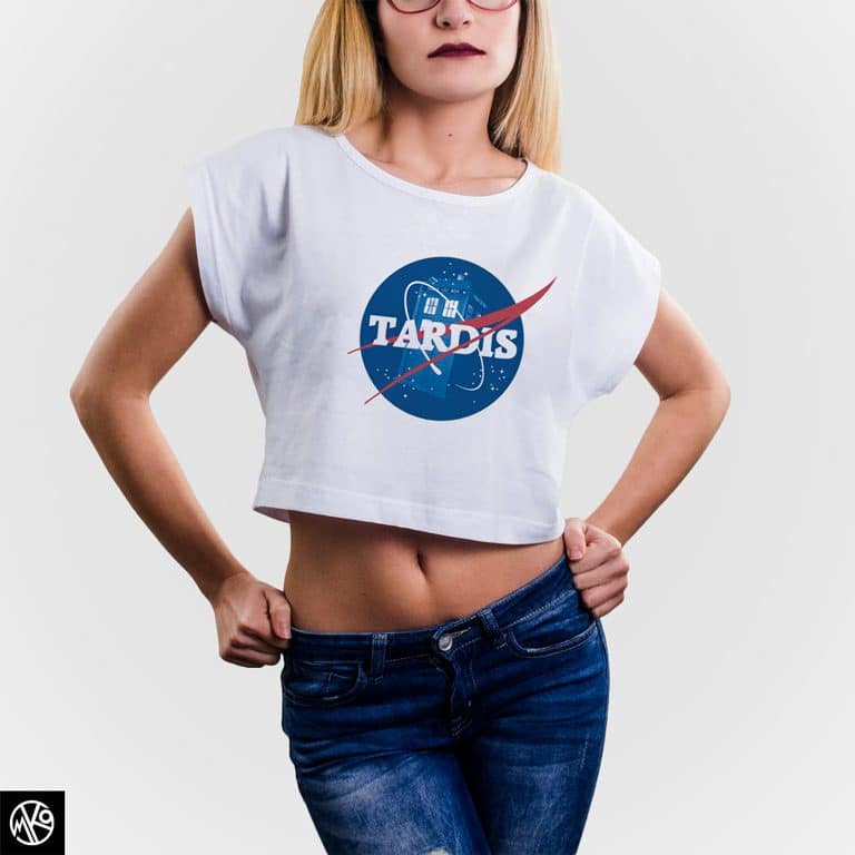 Tardis Crop Top majica