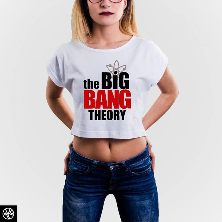 The Big Bang Theory Crop Top majica