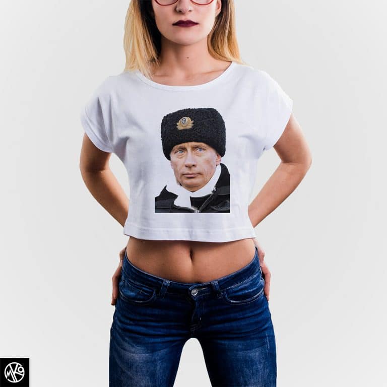 Vladimir Putin Crop Top majica