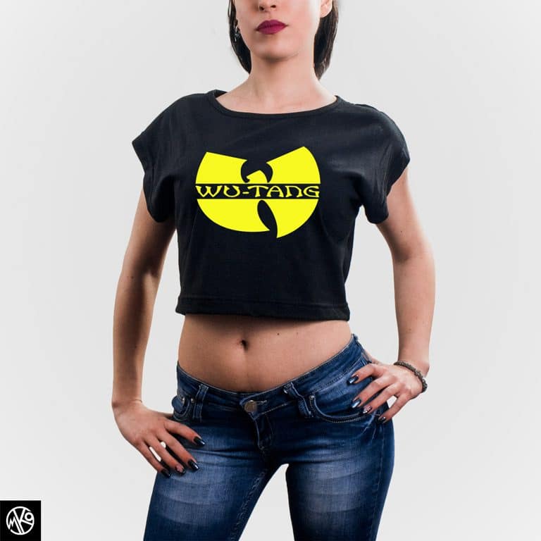 Wu Tang Logo Crop Top majica