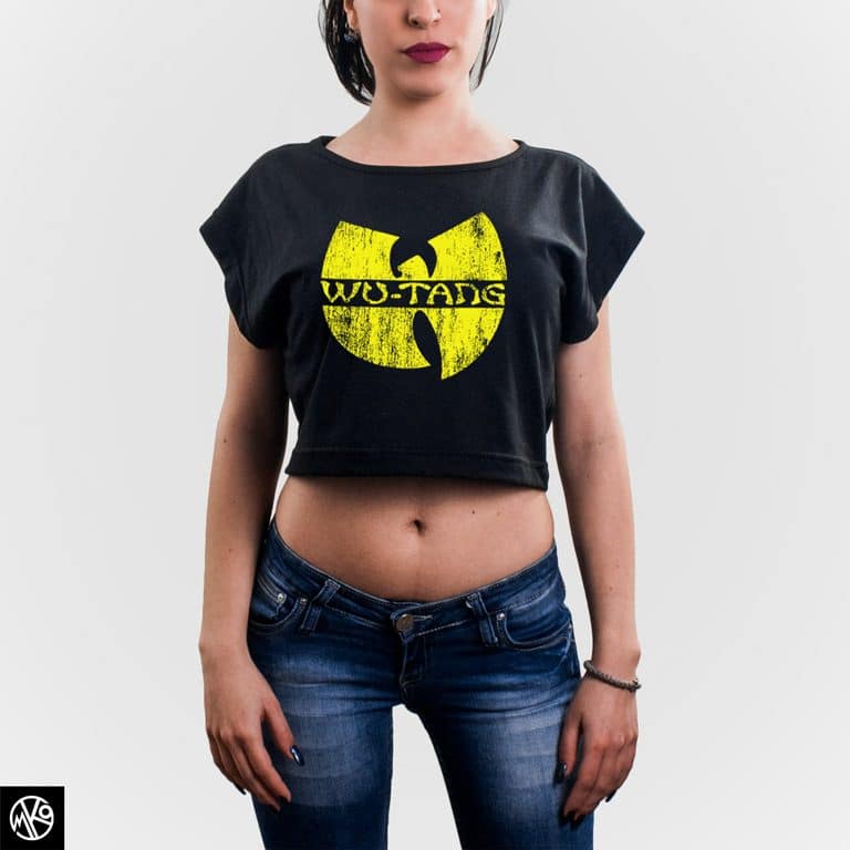 Wu Tang Cracks Crop Top majica