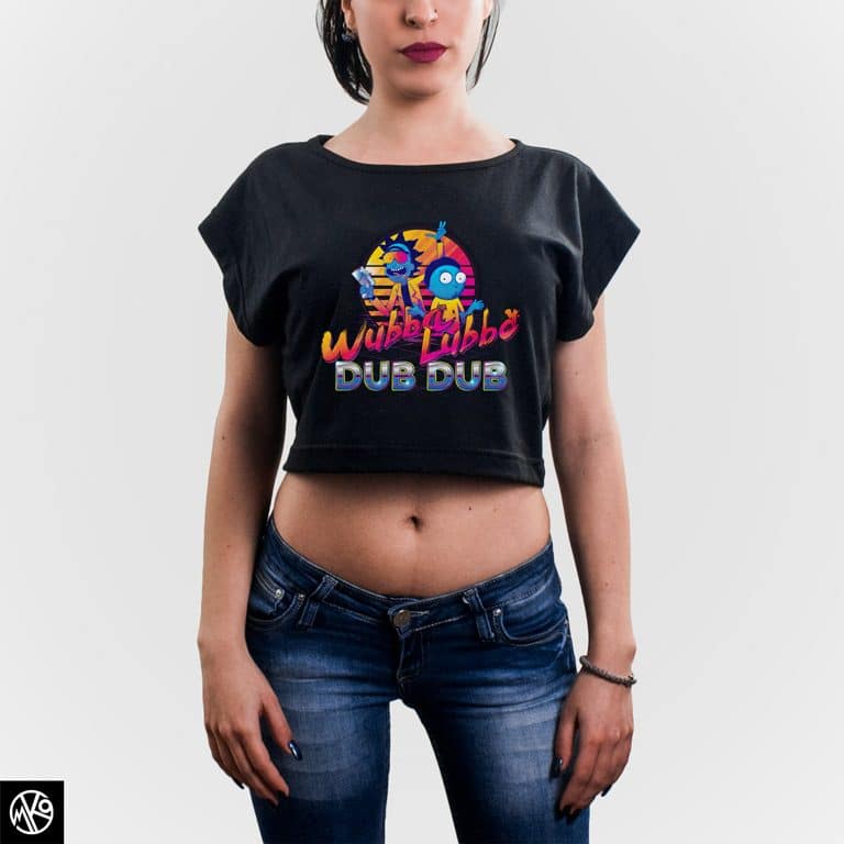 Wubba Lubba Crop Top majica