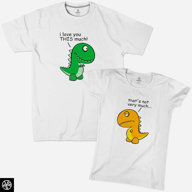 Dinosaurusi komplet majica