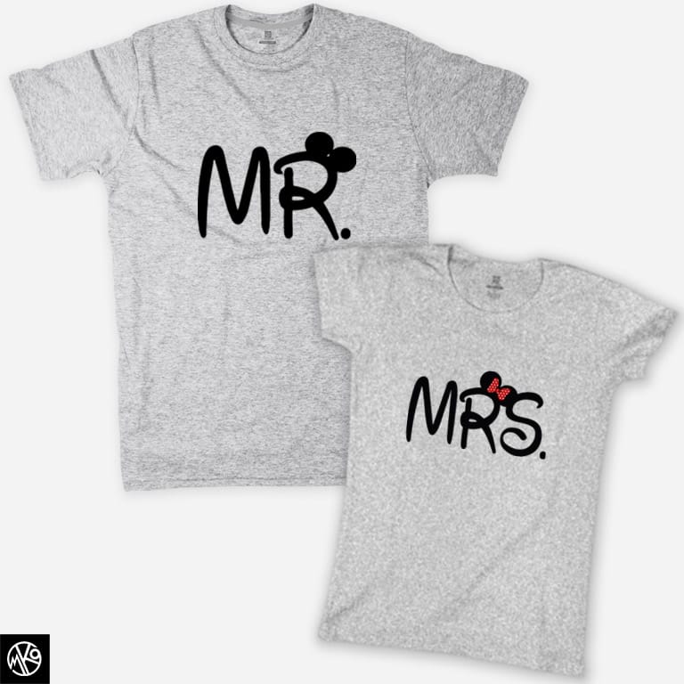 Mr Mrs komplet majica
