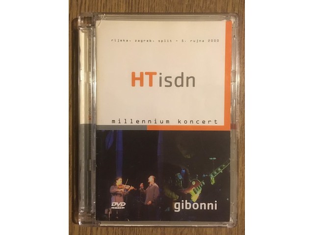 GIBONNI - HTisdn Millennium Koncert DVD