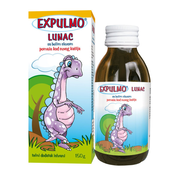 Expulmo Lunac eliksir beli slez, 150g