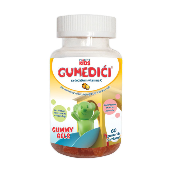 Protect Kids, Gumedići Vitamin C bombone, 60/1