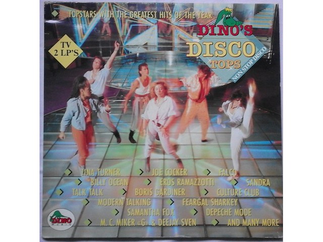 VARIOUS  -  2LP DINO`S  DISCO  TOPS