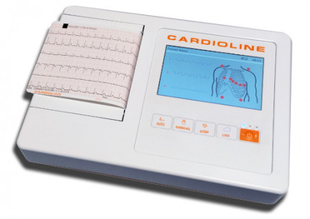 Dostupno Cardioline 100L-6 . kanalni EKG aparat