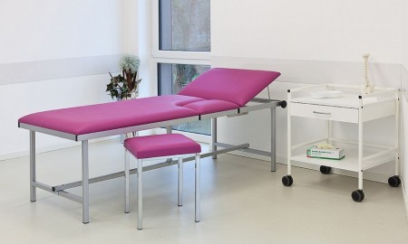 Purple Med. Medicinski krevet za pregled sa stolicom