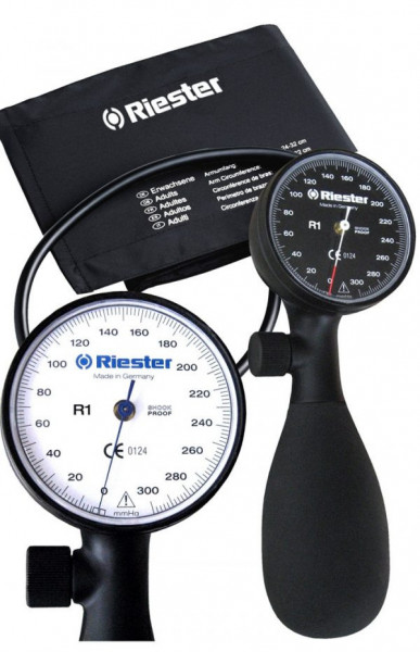 Riester R1 Palm Style Shock-Proof Aneroid Sphygmomanometer