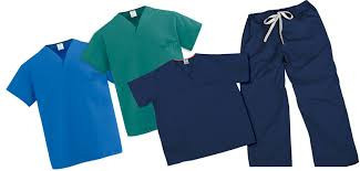 Navy-scrubs medicinske uniforme