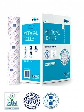 Medical Rolls Papirni prekrivac za krevet, pakovanje 6 rolni, duzina rolne 80 m