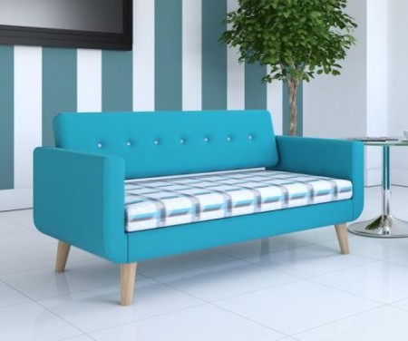 Med. green sofa za medicinsku cekonicu