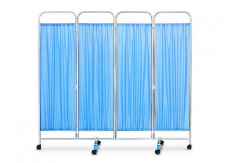 Medicinski Paravan4. dela,Medical Folding Stainless Steel 4- Part Ward Screen For Hospita