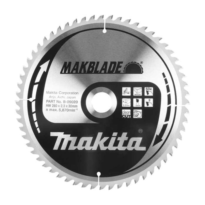 Makita list cirkulara za drvo MAKBlade 255x60x30