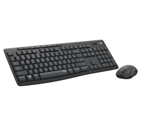 Logitech - Logitech MK295 Silent Wireless Desktop Graphite US