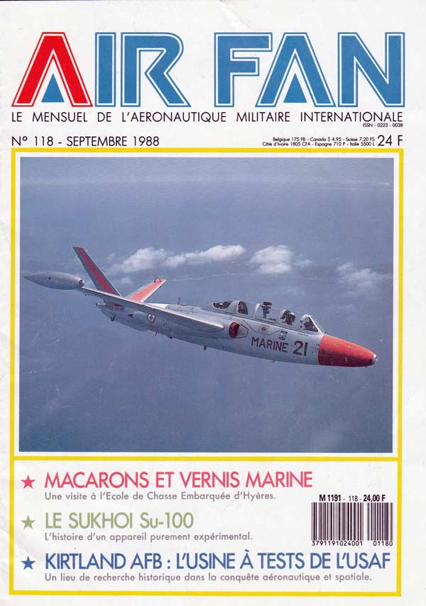 AIR FAN Br 118 Septembre 1988