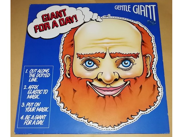 Gentle Giant ‎– Giant For A Day (LP), GERMANY PRESS