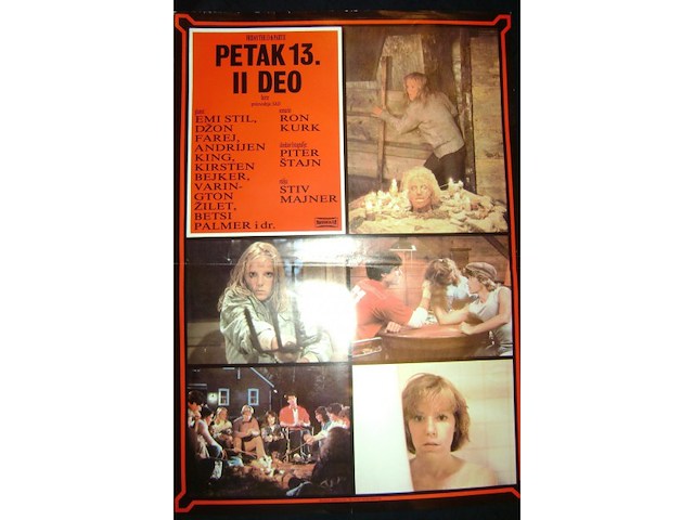 Filmski poster PETAK 13 II 1981