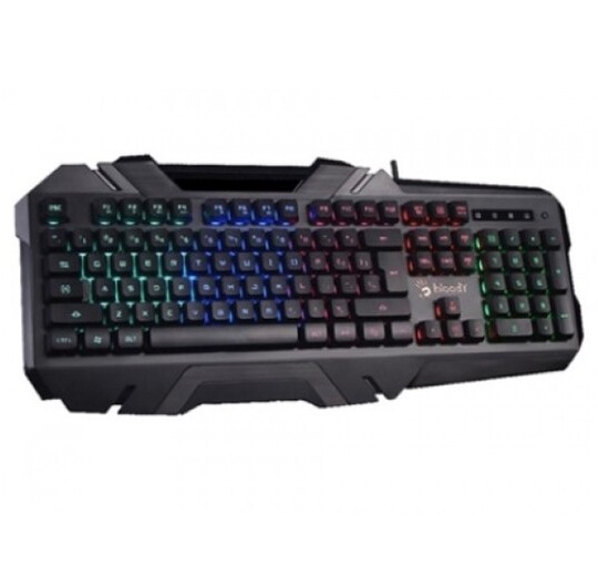 A4 Tech A4-B150N bloody gejmerska svetleća tastatura(5-zone NEON LED), black, USB, US layout