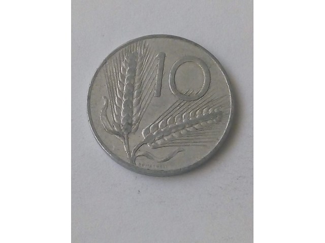 10 Lira 1954.godine - Italija - Žito -