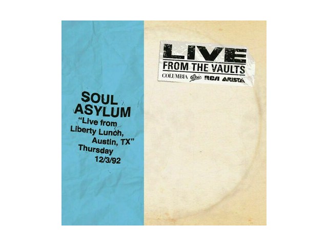 Soul Asylum- Live From Liberty Lunch,Austin 1992  (2LP)