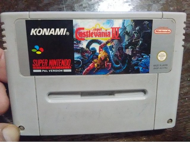 nintendo snes k super castlevania 4 sa slika