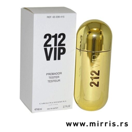 Carolina Herrera 212 VIP 80ml EDP Tester