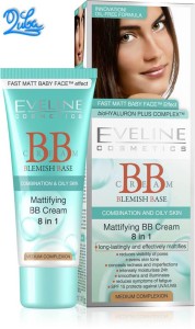 Eveline mattifying bb cream 8 in 1