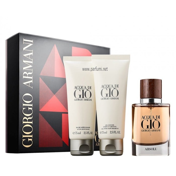 ACQUA DI GIO ABSOLU 40EDP+75ASB+75SG / 40ml / Muški PARFEM