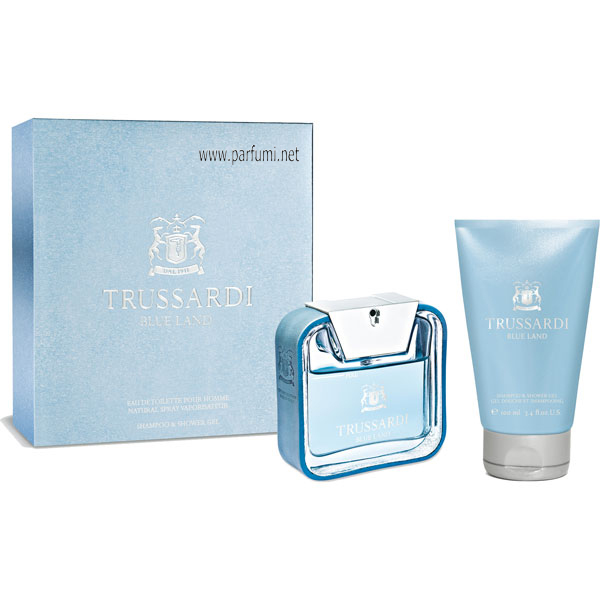 TRUSSARDI BLUE LAND 50ML+100SG / 50ml / Muški