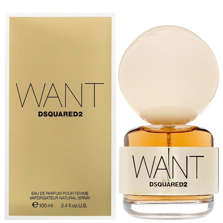 DSQUARED2 WANT EDP NEW 2015 / 100ml / Ženski