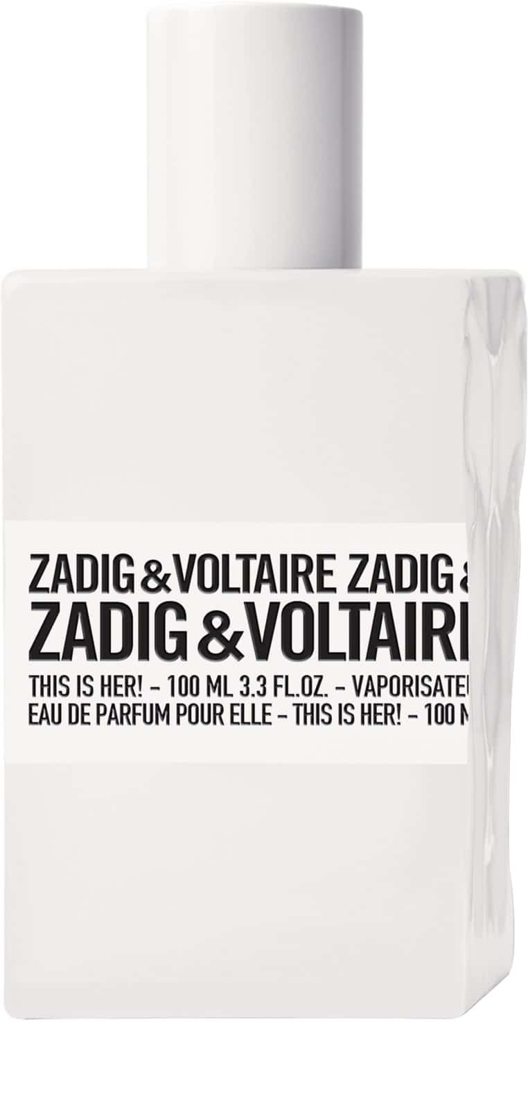 ZADIG&VOLTAIRE THIS IS HER EDP TESTER 100ml