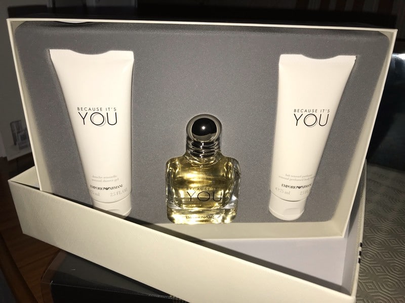 ARMANI BECAUSE IT’S YOU 100EDP+75BL+75SG / 100ml / Ženski