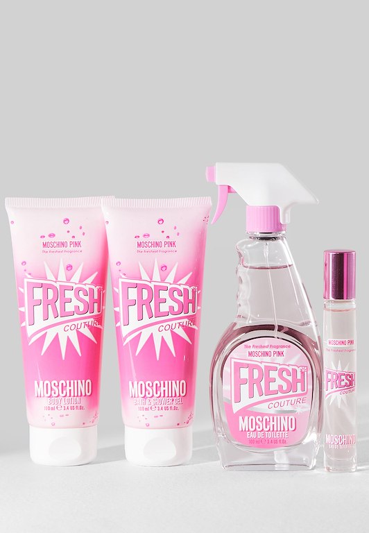 MOSCHINO FRESH COUTURE PINK 100+100BL+100SG+10 ROLL ON / 100ml / Ženski