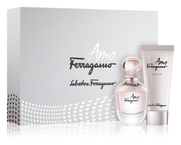 SALVATORE FERRAGAMO AMO 100EDP+100BL+MINI EDP NEW / 100ml / Ženski