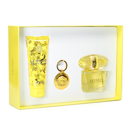 VERSACE YELOW DIAMONDS 90EDT+100bL+ PRIVEZAK / 90ml / Ženski