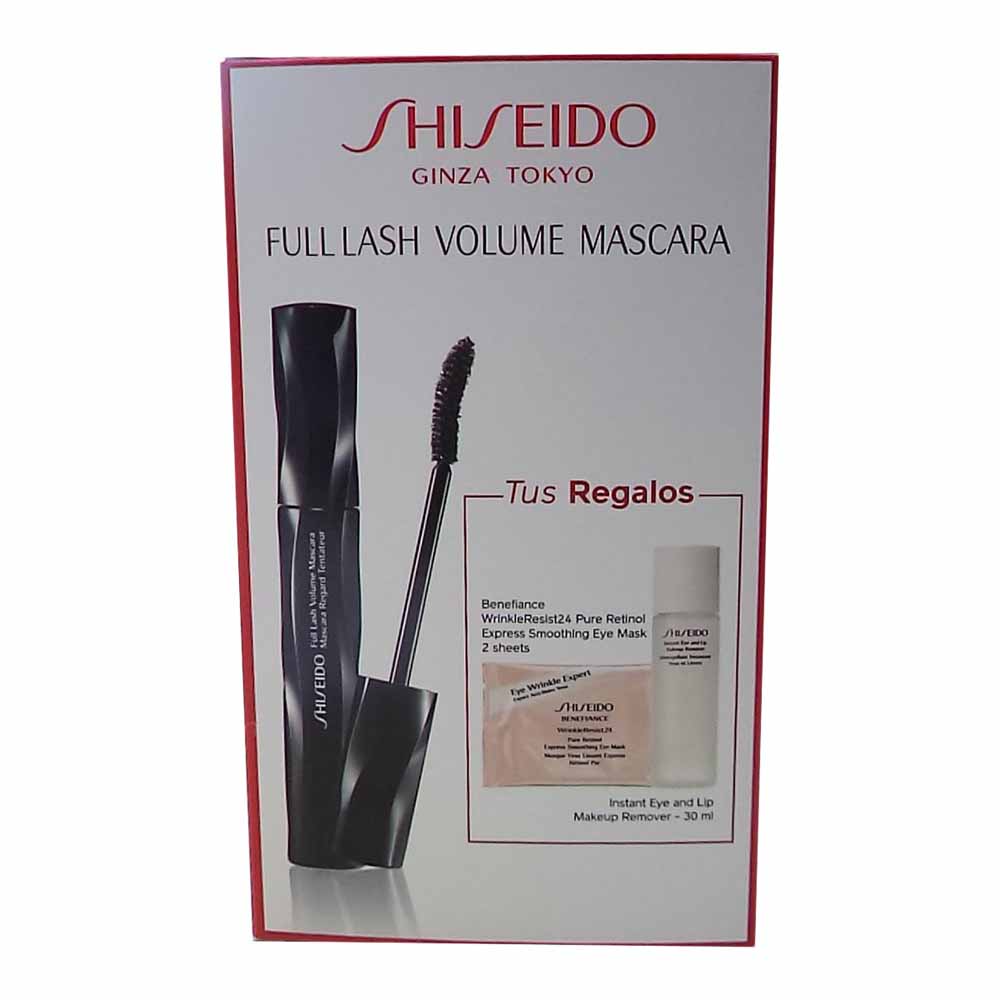 SHISEIDO SHISEIDO FULL LASH VOLUME MASCARA+30ML MAKEUP REMOVER / 0ml / Ženski