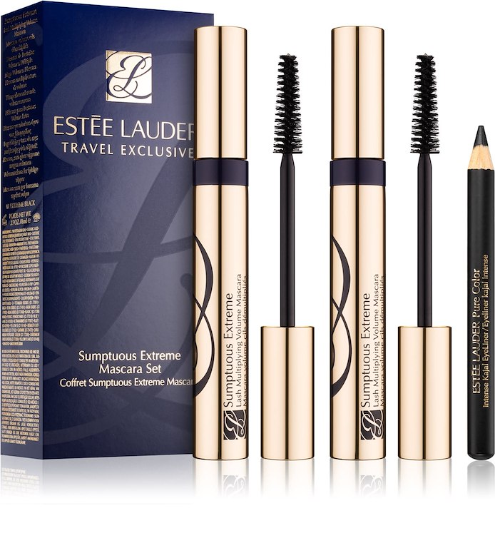 ESTEE LAUDER SUMPTUOUS EXTREME BLACK MASCARA SET / 0ml / Ženski