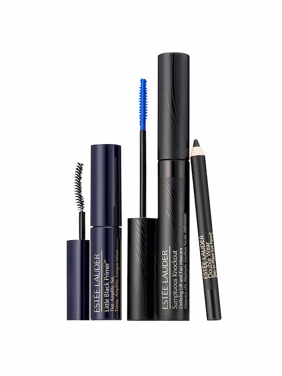 ESTEE LAUDER SUMPTUOUS KNOCKOUT BLACK MASCARA SET / 0ml / Ženski