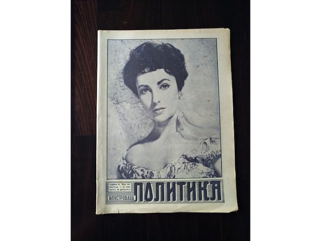 ILUSTROVANA POLITIKA BROJ 104 1960 - ELIZABET TEJLOR