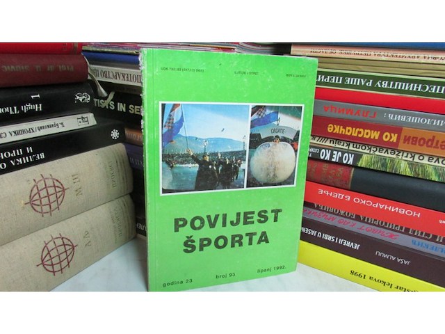 POVIJEST SPORTA br.93 1992.god.