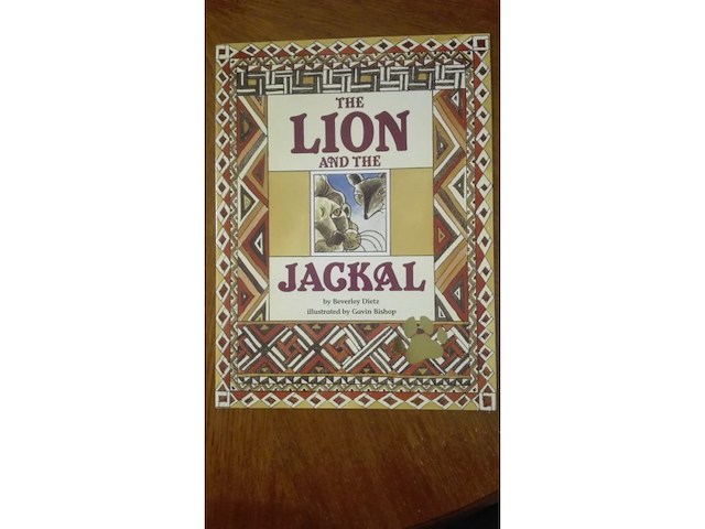 The Lion and the jackal, slikovnica na engleskom