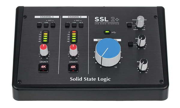 SSL 2+ Professional collaborative studio