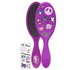 Wet brush pro detangler sticker purple